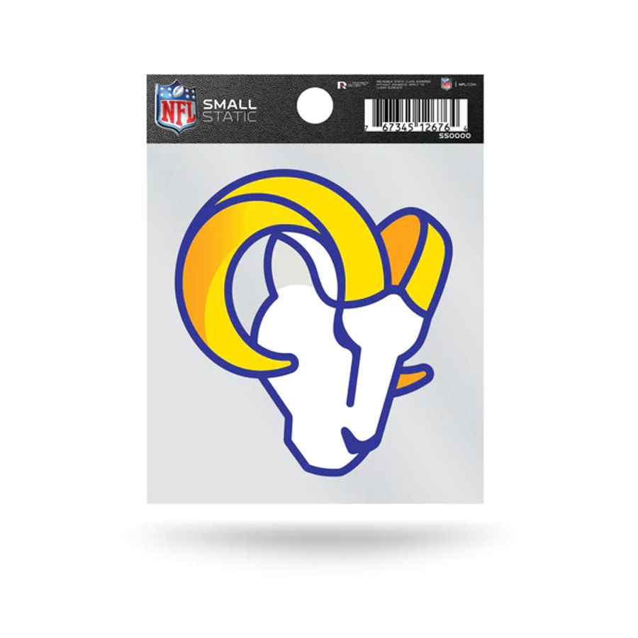 Los Angeles Rams Head 2020 Logo - Static Cling at Sticker Shoppe