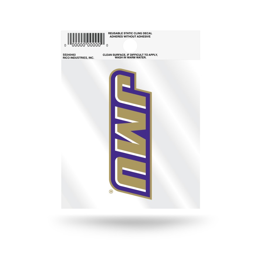James Madison University Dukes Script Logo - Static Cling at Sticker Shoppe
