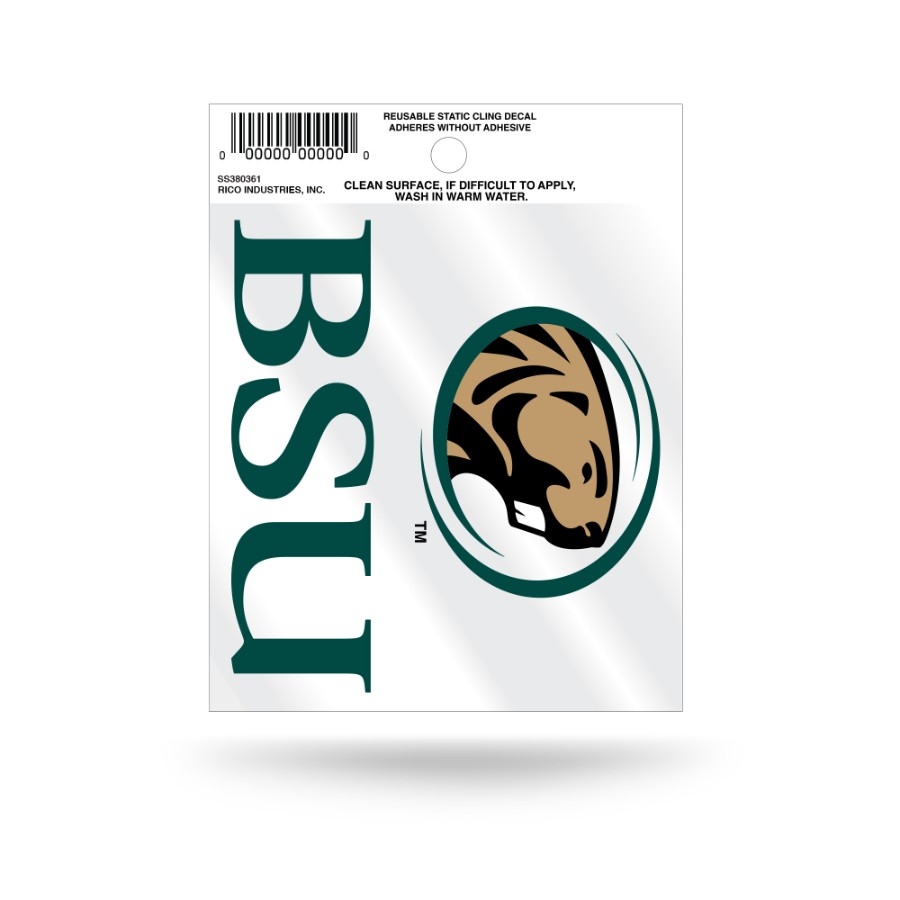Bemidji State University Beavers Logo - Static Cling at Sticker Shoppe