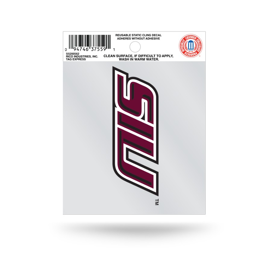 Southern Illinois University Salukis Script Logo - Static Cling at ...
