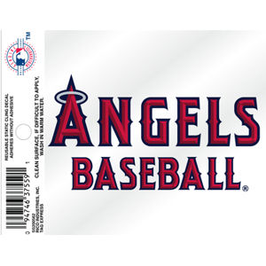 Anaheim Angels Baseball - Static Cling at Sticker Shoppe
