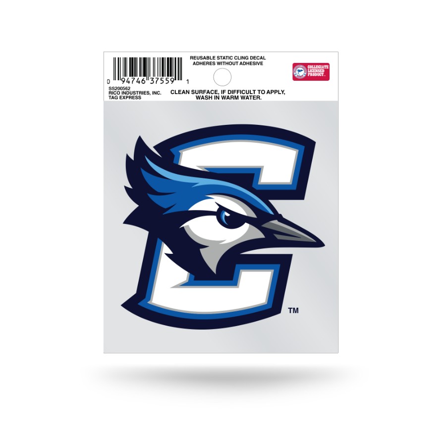 Creighton University Bluejays Logo - Static Cling at Sticker Shoppe