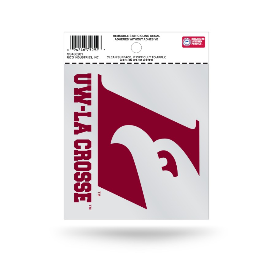 University Of Wisconsin-La Crosse Eagles Logo - Static Cling at Sticker ...