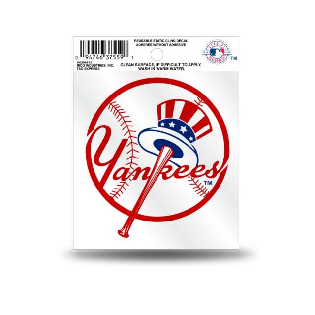 New York Yankee Logo Stickers