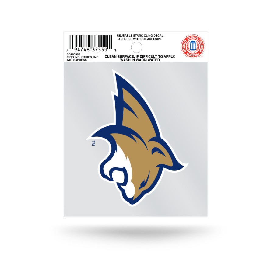 Montana State University Bobcats Logo - Static Cling at Sticker Shoppe