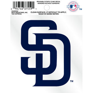 San Diego Padres 2015-2019 Logo - Static Cling at Sticker Shoppe