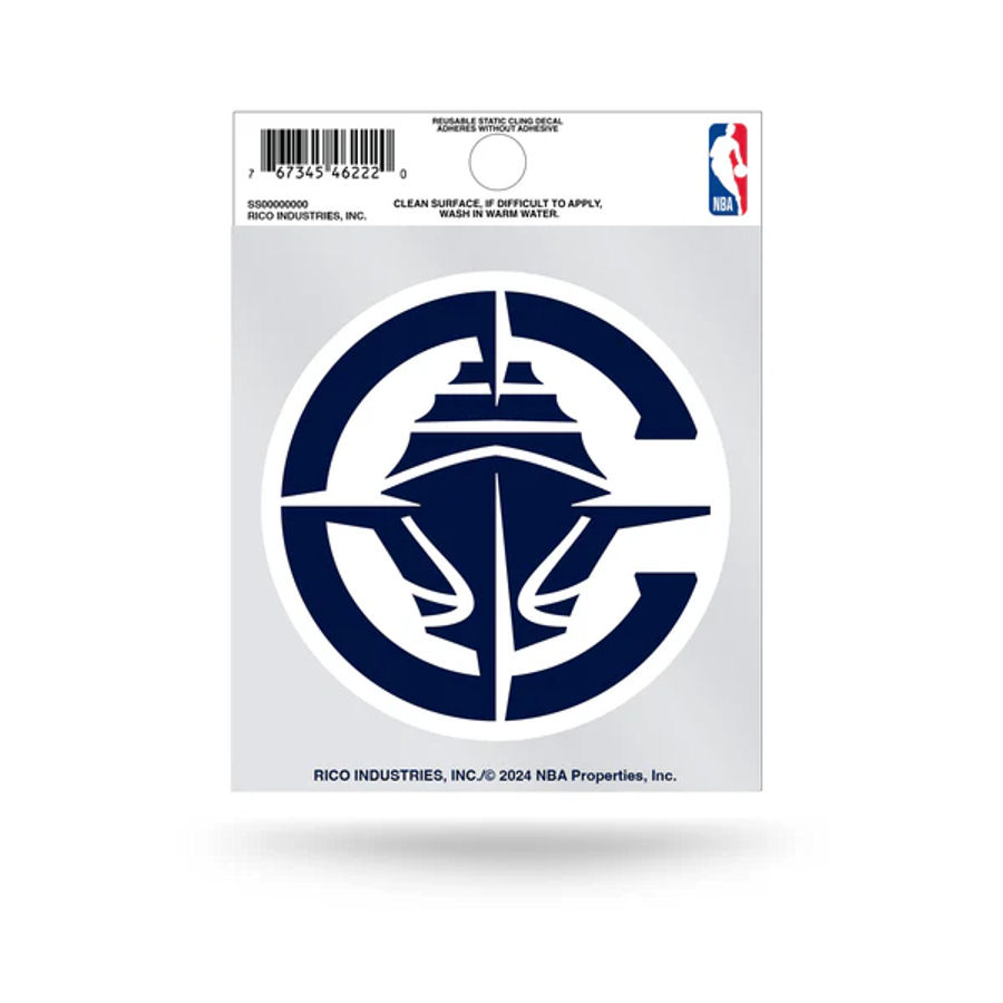 Los Angeles Clippers 2024 Logo - Static Cling at Sticker Shoppe