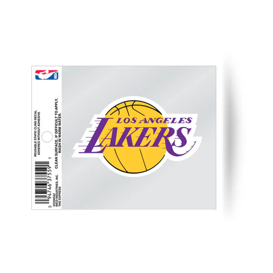 Los Angeles Lakers Logo - Static Cling at Sticker Shoppe