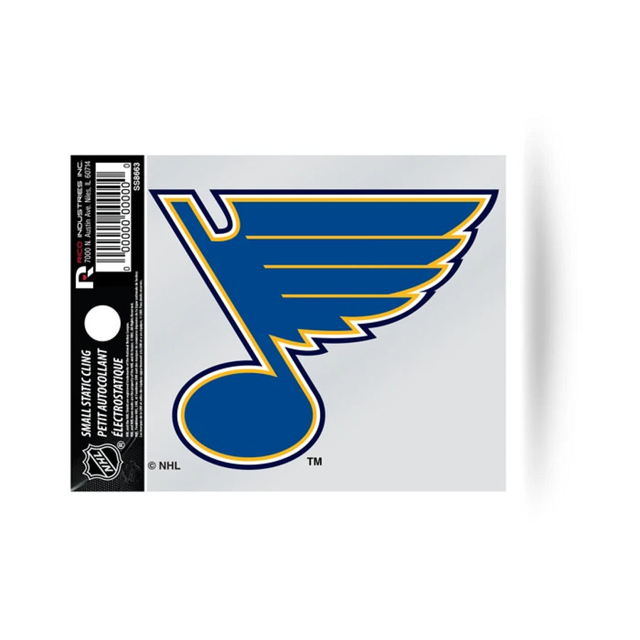 St. Louis Blues Logo - Static Cling at Sticker Shoppe