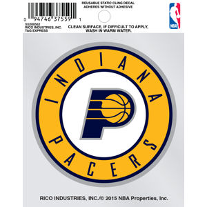 Indiana Pacers 2005-Present Alternate Logo - Static Cling at Sticker Shoppe