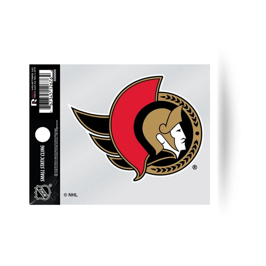 Ottawa Senators 2020 Logo - Static Cling at Sticker Shoppe
