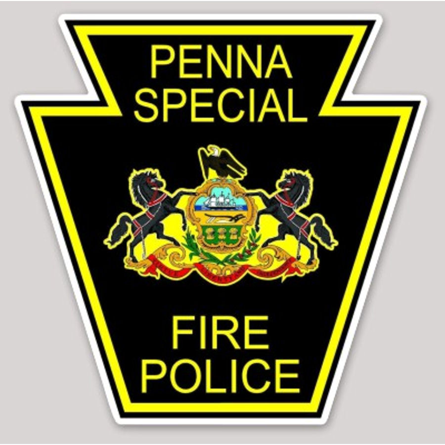 Penna Special Fire Police Pennsylvania Logo - Vinyl Sticker at Sticker ...