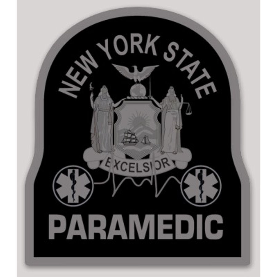 New York State Paramedic Subdued - Vinyl Sticker at Sticker Shoppe