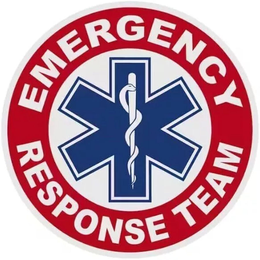 ERT Emergency Response Team EMS - Vinyl Sticker at Sticker Shoppe