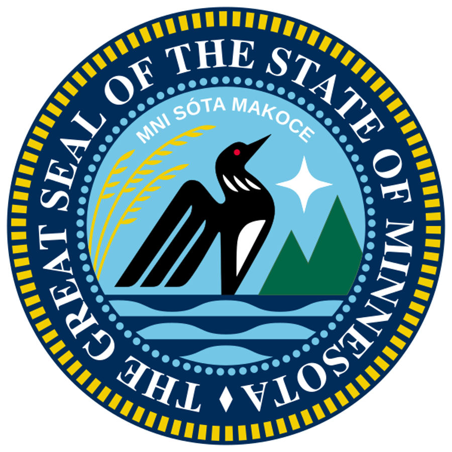 State Of Minnesota New Seal Design 2024 - Vinyl Sticker at Sticker Shoppe