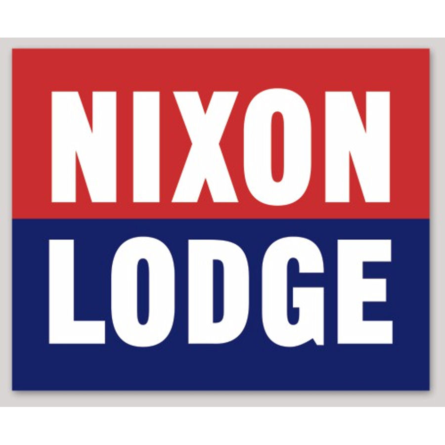 Richard Nixon Henry Lodge 1960 Presidential Replica - Bumper Sticker at ...