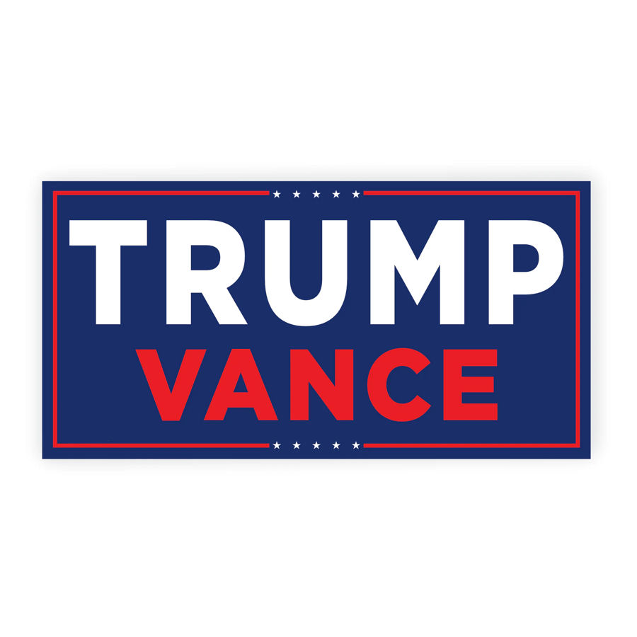 Trump Vance - Bumper Sticker at Sticker Shoppe