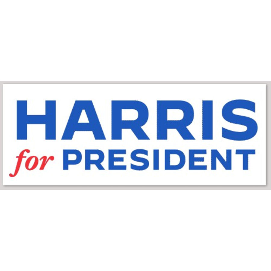 Harris For President - Bumper Sticker at Sticker Shoppe