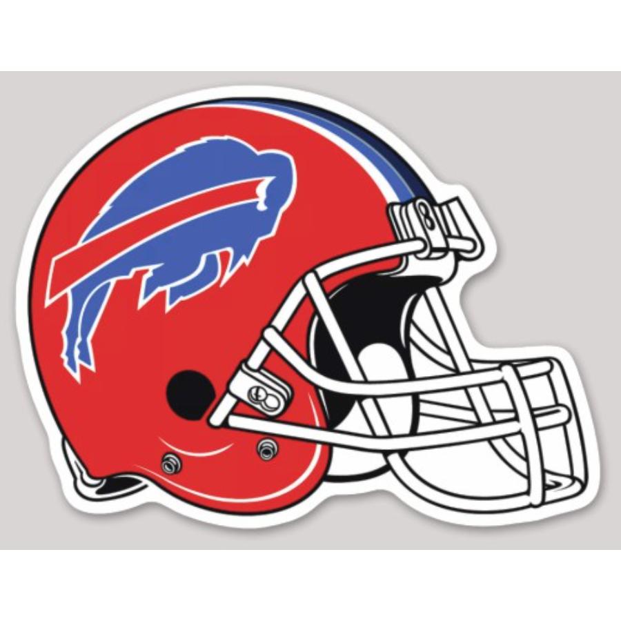 Buffalo Bills Retro Logo Helmet - Vinyl Sticker at Sticker Shoppe