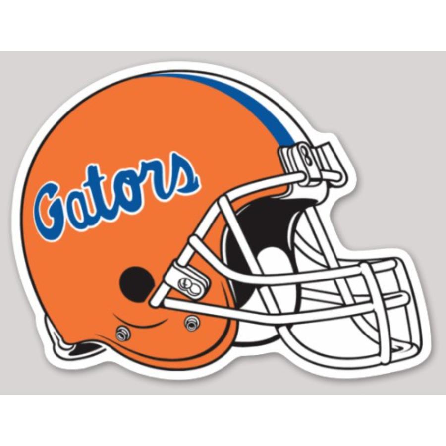 University Of Florida Gators Helmet - Vinyl Sticker at Sticker Shoppe