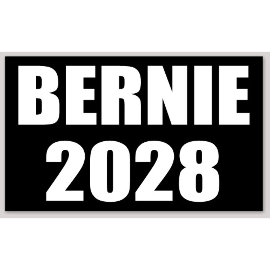 Bernie Sanders 2028 President - Vinyl Sticker at Sticker Shoppe