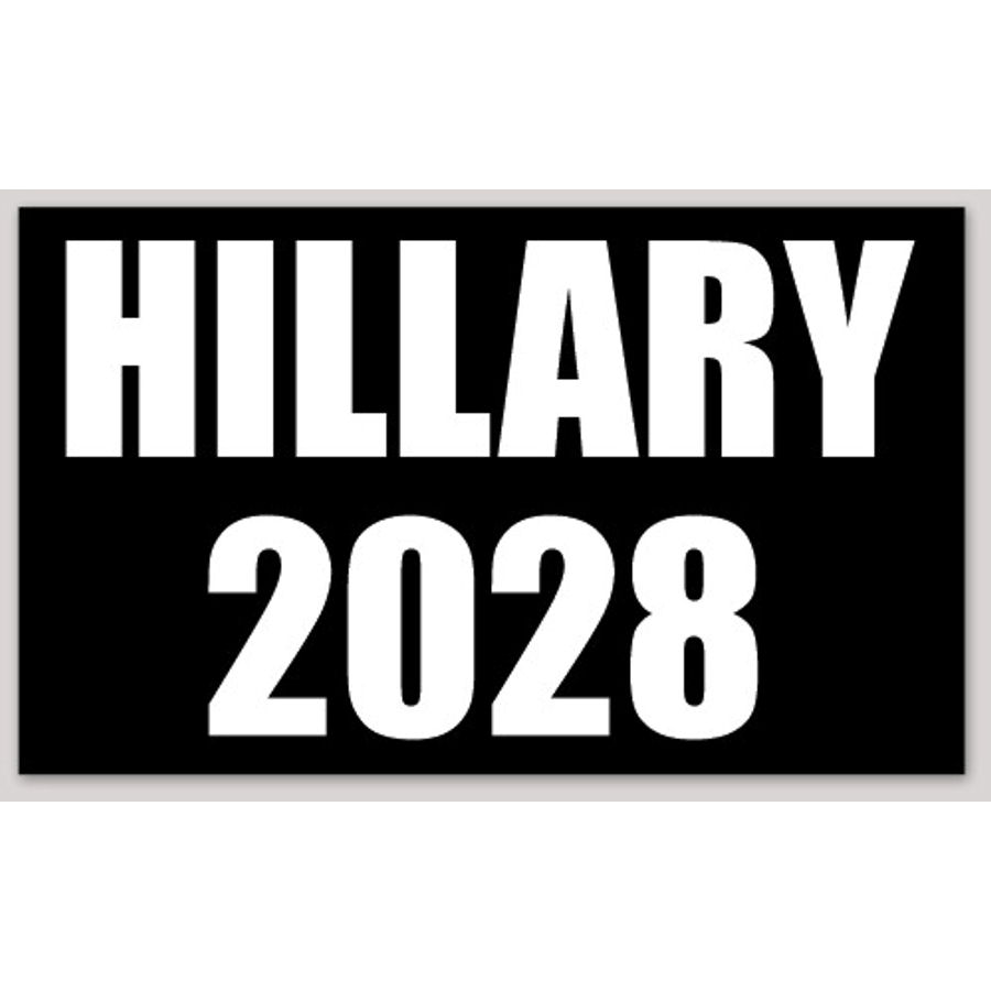 Hillary Clinton 2028 President - Vinyl Sticker at Sticker Shoppe