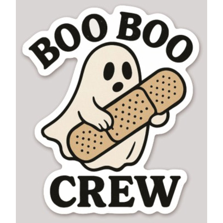 Boo Boo Crew - Vinyl Sticker at Sticker Shoppe