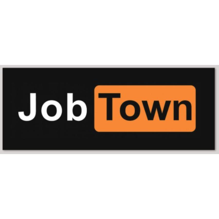 Job Town JOBTOWN - Vinyl Sticker at Sticker Shoppe