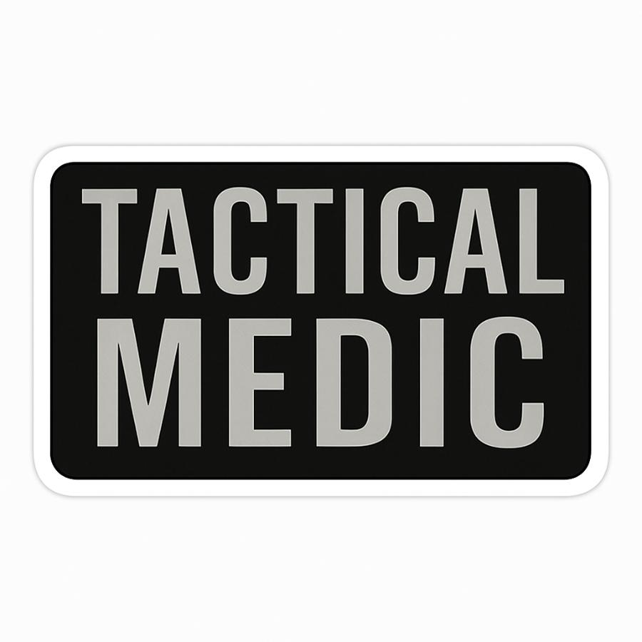 Tactical Medic Subdued - Vinyl Sticker at Sticker Shoppe
