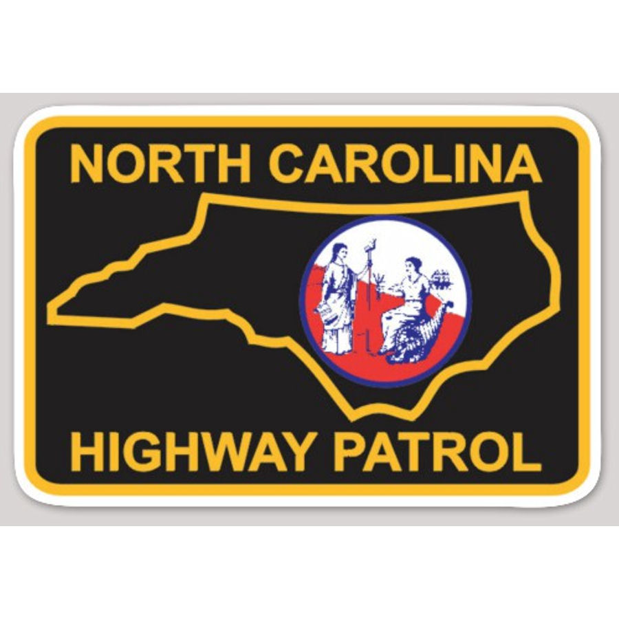 North Carolina Highway Patrol - Vinyl Sticker at Sticker Shoppe