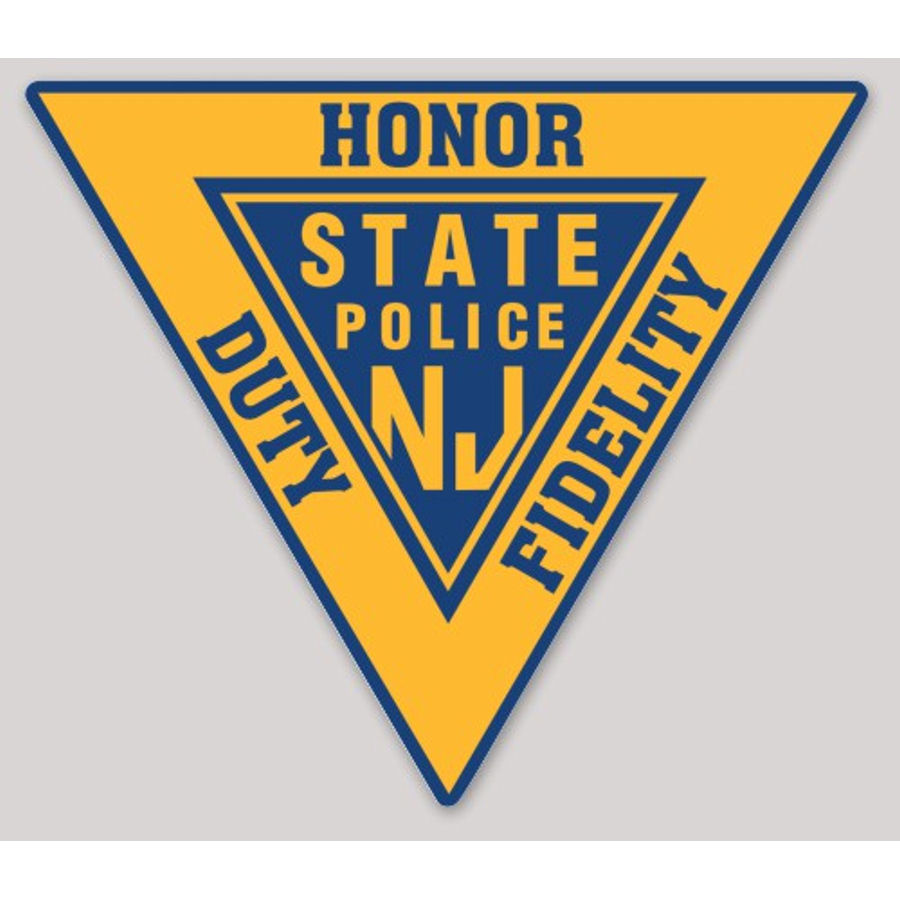 New Jersey State Police Duty Honor Fidelity - Vinyl Sticker at Sticker ...