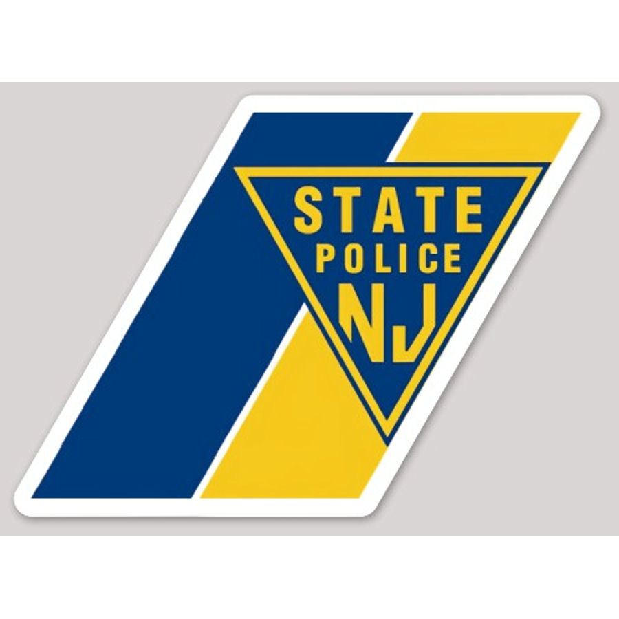 New Jersey State Police Logo - Vinyl Sticker at Sticker Shoppe