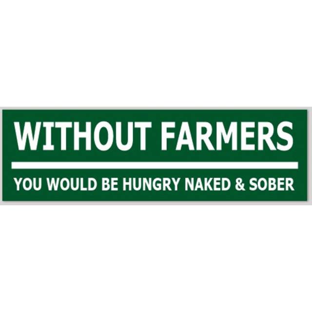 Pay The Farmer Bumper Sticker