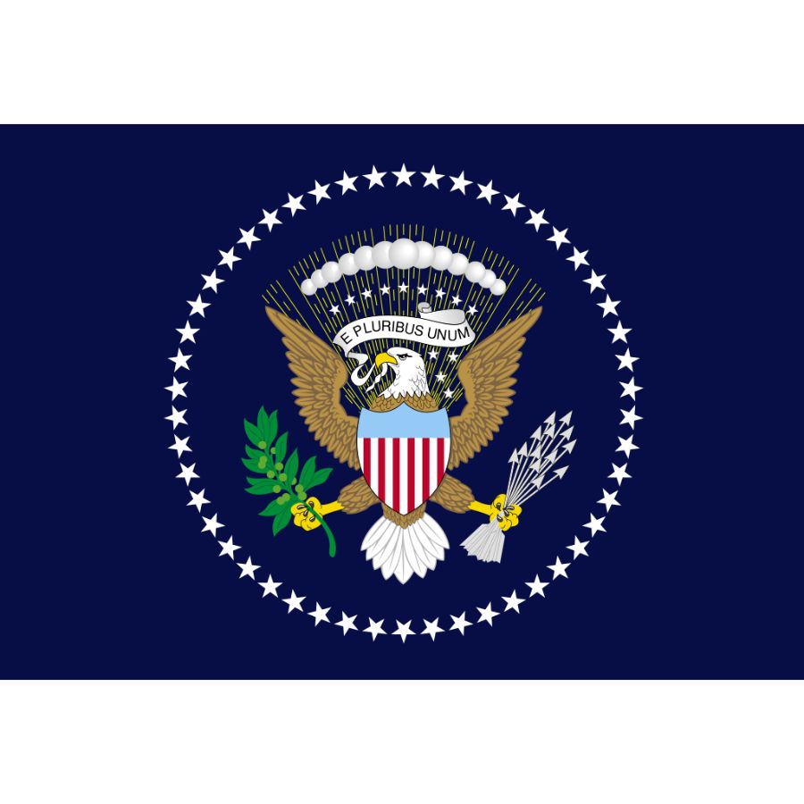 Flag of the President - Vinyl Sticker at Sticker Shoppe