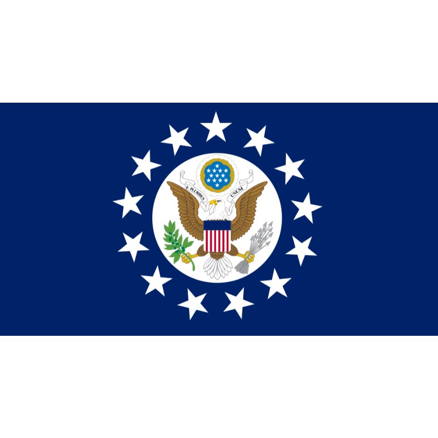 Flag of United States Ambassadors - Vinyl Sticker at Sticker Shoppe
