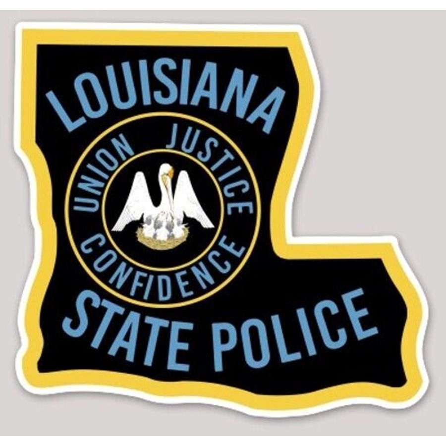 Louisiana State Police - Vinyl Sticker at Sticker Shoppe