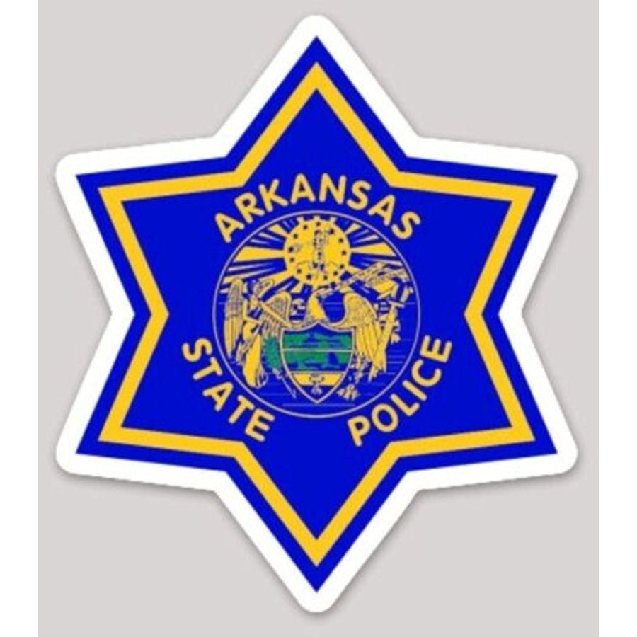 Arkansas State Police - Vinyl Sticker at Sticker Shoppe