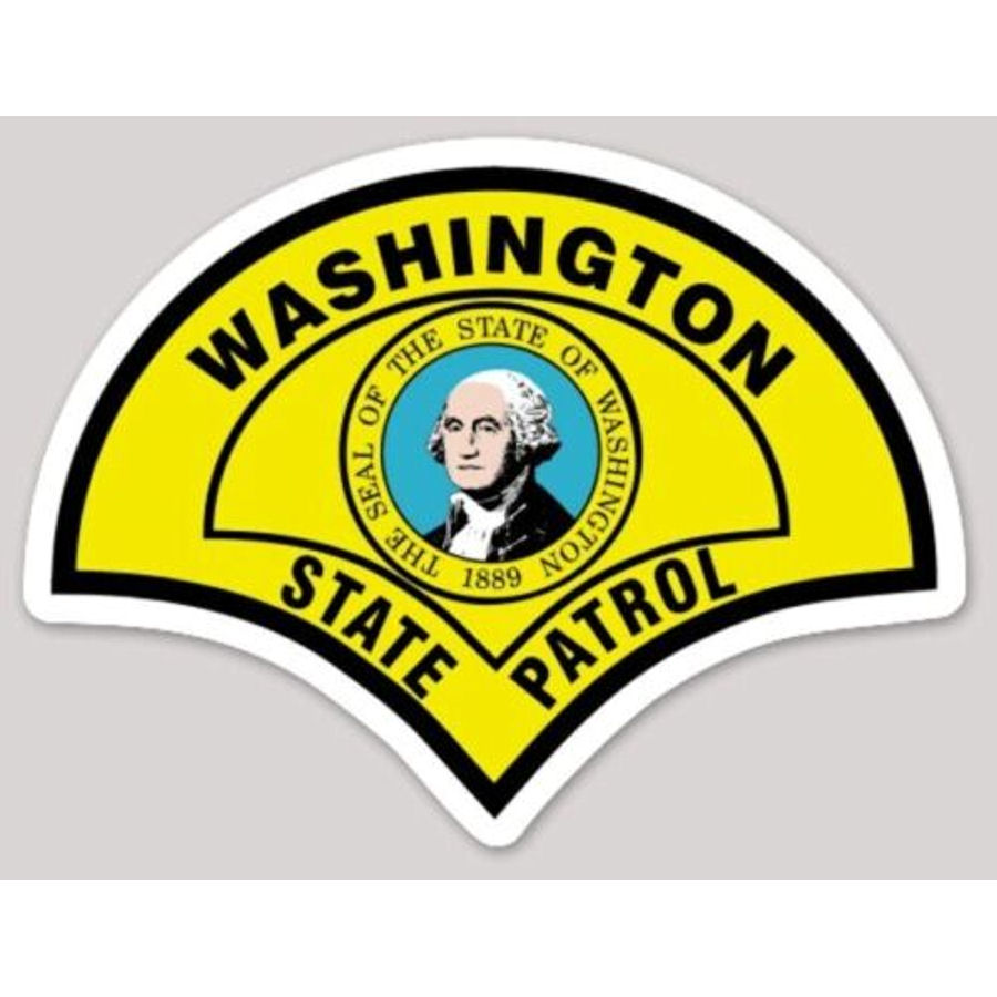 Washington State Patrol - Vinyl Sticker at Sticker Shoppe