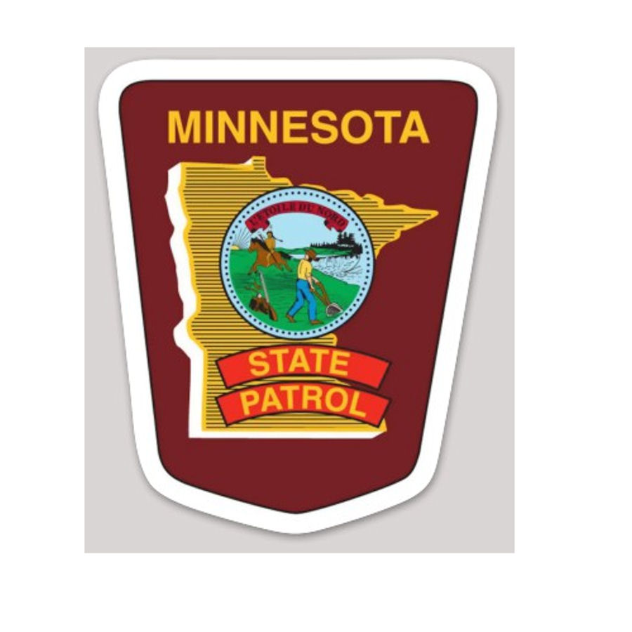 Minnesota State Patrol - Vinyl Sticker at Sticker Shoppe