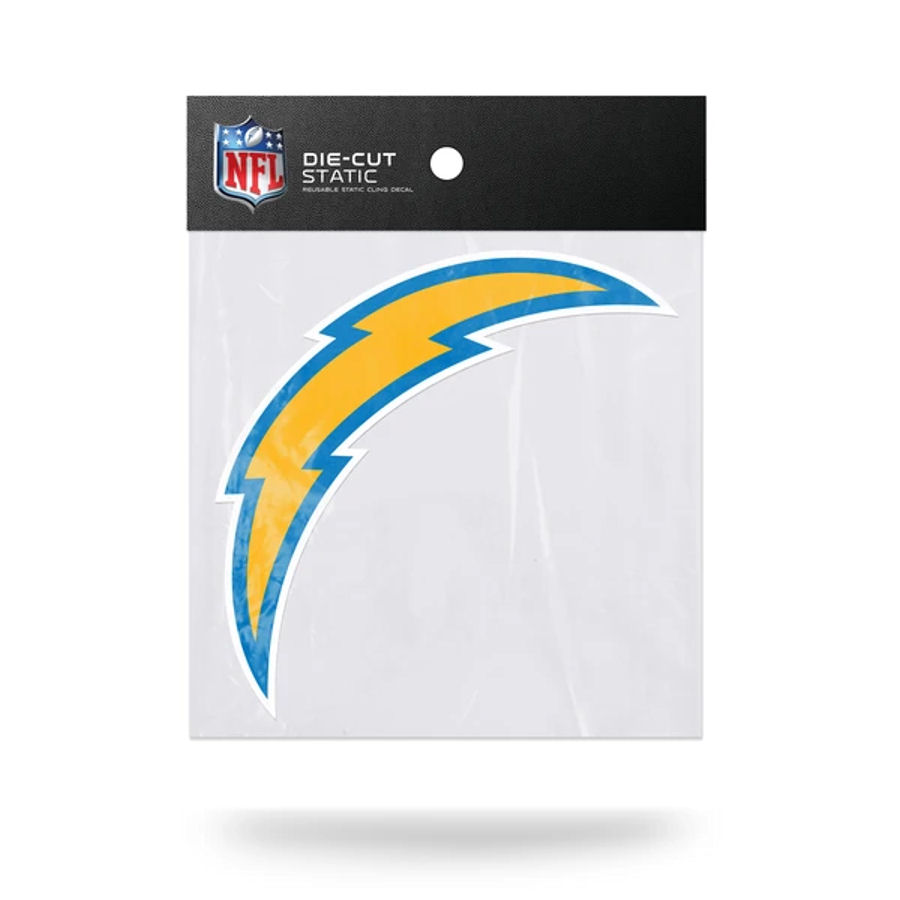Los Angeles Chargers 2020 Logo - 5x5 Shape Cut Die Cut Static Cling at ...