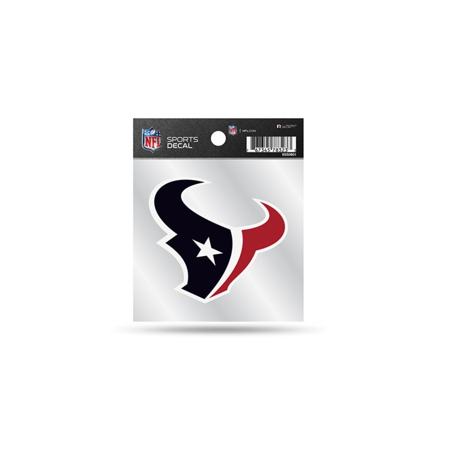 Houston Texans - 4x4 Vinyl Sticker at Sticker Shoppe