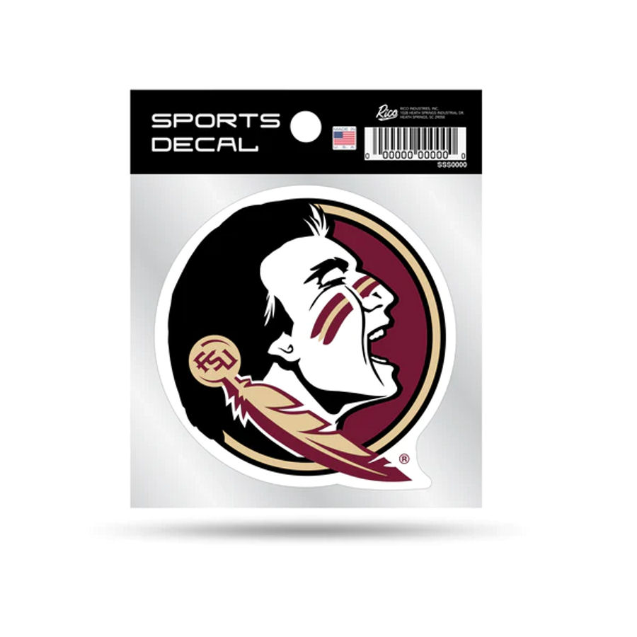 Florida State University Seminoles - 4x4 Vinyl Sticker at Sticker Shoppe