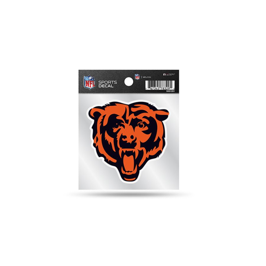 Chicago Bears - 4x4 Vinyl Sticker at Sticker Shoppe