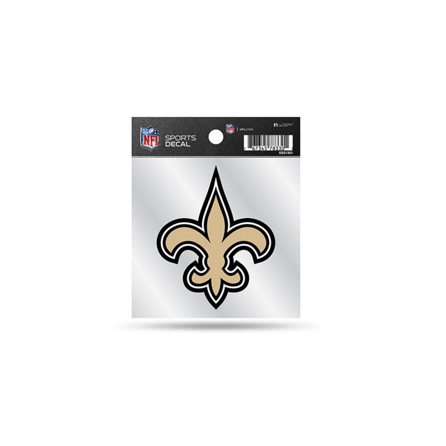 New Orleans Saints - 4x4 Vinyl Sticker at Sticker Shoppe