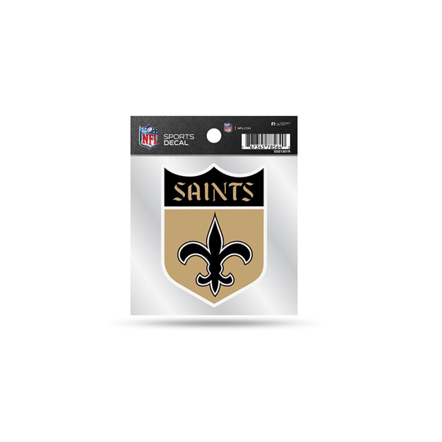 New Orleans Saints Retro - 4x4 Vinyl Sticker at Sticker Shoppe