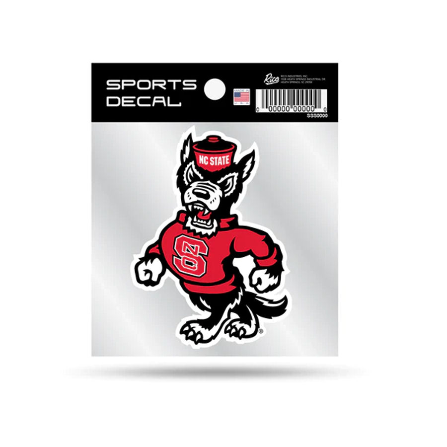 North Carolina State University Wolfpack - 4x4 Vinyl Sticker at Sticker ...