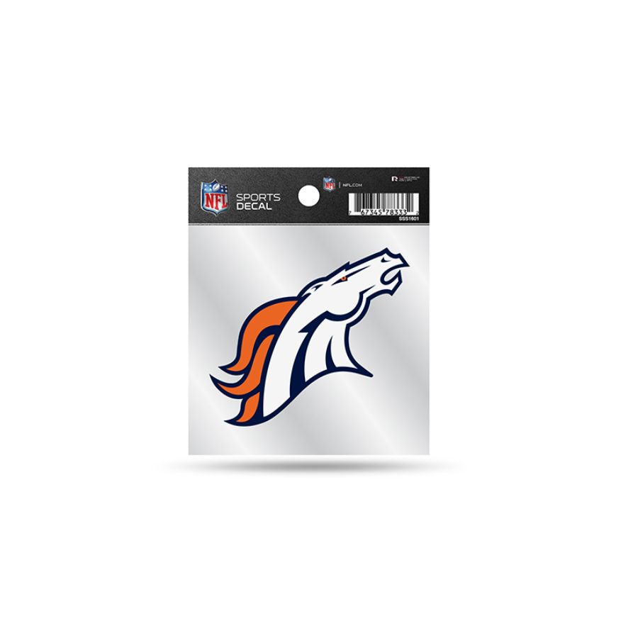 Denver Broncos - 4x4 Vinyl Sticker at Sticker Shoppe