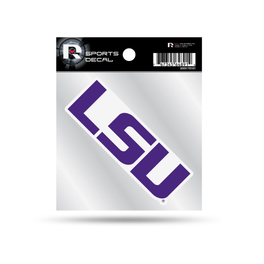 Louisiana State University LSU Tigers - 4x4 Vinyl Sticker at Sticker Shoppe