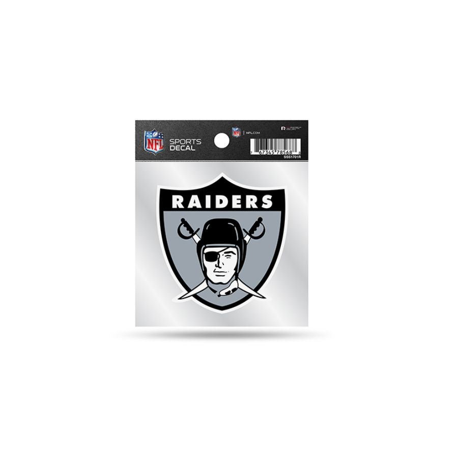 Las Vegas Raiders Retro - 4x4 Vinyl Sticker at Sticker Shoppe