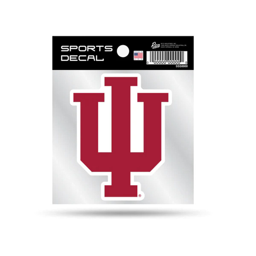 Indiana University Hoosiers - 4x4 Vinyl Sticker at Sticker Shoppe